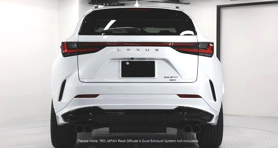 TRD JAPAN 2022-2025 Lexus NX F-Sport Factory Painted Rear Diffuser ...