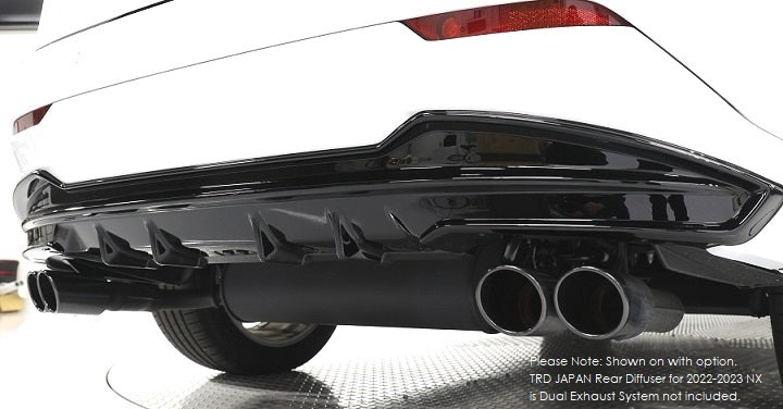 TRD JAPAN 2022-2025 Lexus NX F-Sport Factory Painted Rear Diffuser ...