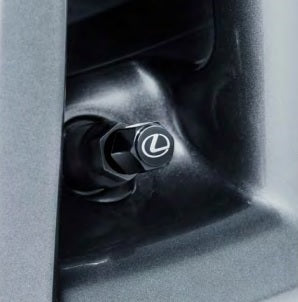 Genuine Lexus Japan Wheel Valve Caps (Black) – LexusBoutique.net ...