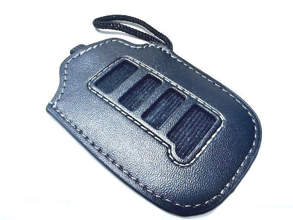 Genuine Lexus Black Leather Smart Access Key Glove (Black Loop / Silve ...