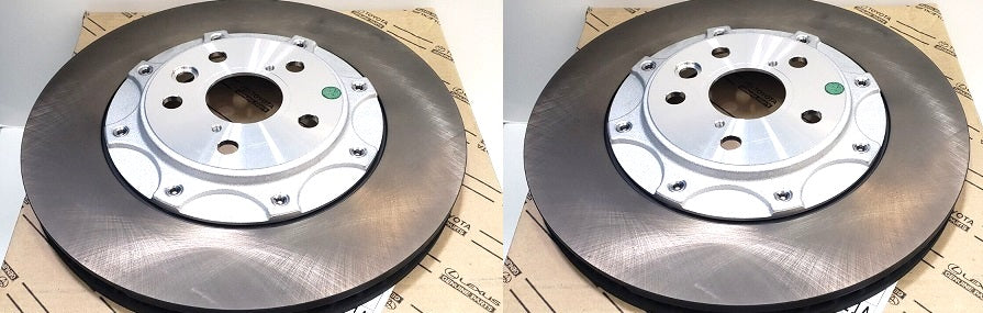 Genuine Lexus Japan 2022-2025 IS 500 Front Disk Brake Rotor Set (Set o ...