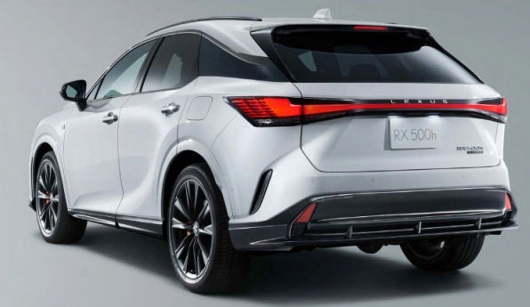 Genuine Lexus Japan 2023-2024 RX F SPORT Piano Black Side Spoiler Set ...