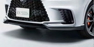 Genuine Lexus Japan 2023-2024 RX F SPORT Piano Black Front Lip Spoiler ...