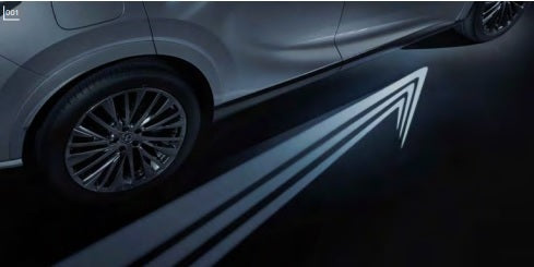 Genuine Lexus Japan 2023-2025 RX LED Projection Welcome Illumination K ...