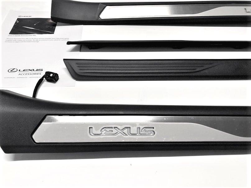 Genuine Lexus Japan 2018-2025 LS 500/500h Illuminated Door Scuff Plate ...