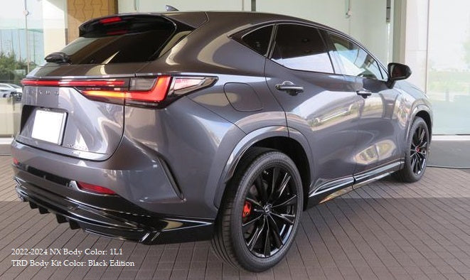 TRD JAPAN 2022-2025 Lexus NX F-Sport Factory Painted Rear Diffuser ...