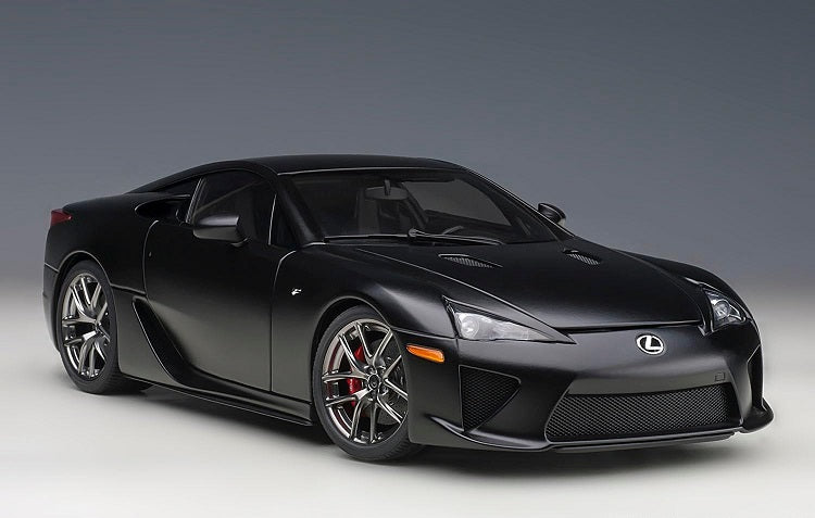 Lexus LFA 1/18 Scale Diecast Model Car (Matte Black) – LexusBoutique ...