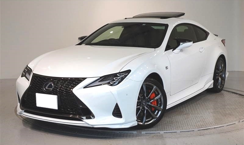 TRD JAPAN 2019-2025 Lexus RC Factory Painted Front Lip Spoiler Kit ...