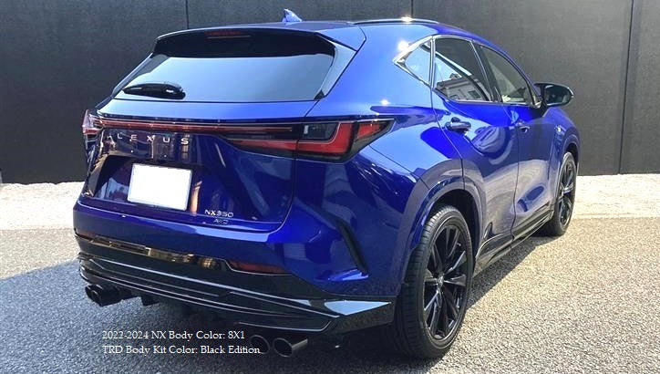 TRD JAPAN 2022-2025 Lexus NX F-Sport Factory Painted Rear Diffuser ...