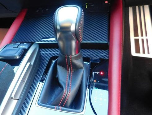 Genuine Lexus Japan 2020 GS F-Sport Shift Knob Boot Cover (Red Stitchi ...