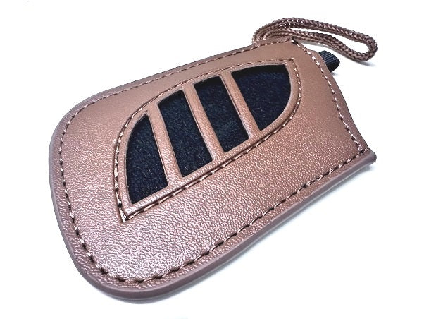 Genuine Lexus Brown Leather Smart Access Key Glove (Brown Loop / Brown ...
