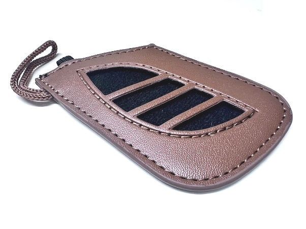 Genuine Lexus Brown Leather Smart Access Key Glove (Brown Loop / Brown ...