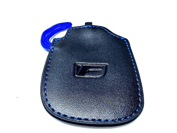 Genuine Lexus F-Sport Black Leather Smart Access Key Glove (Blue Loop ...