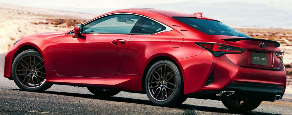 Genuine Lexus Japan 2015-2025 RC CFRP Carbon Fiber Rear Spoiler Kit ...