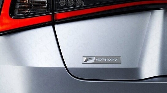 Genuine Lexus Japan F-Sport Back Door Name Plate Emblem Badge ...