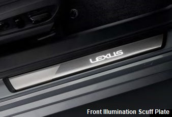 Genuine Lexus Japan 2019-2024 ES Illuminated Front Door Scuff Plate Se ...