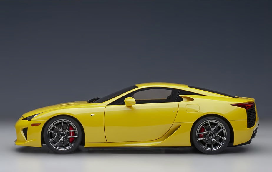 Lexus LFA 1/18 Scale Diecast Model Car (Yellow) – LexusBoutique.net ...