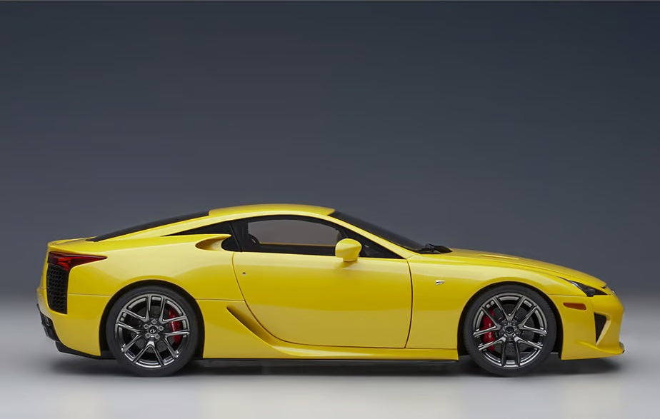 Lexus LFA 1/18 Scale Diecast Model Car (Yellow) – LexusBoutique.net ...