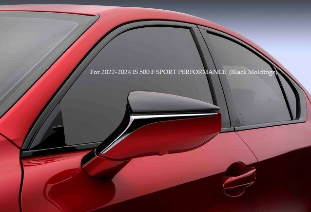 Genuine Lexus Japan 2022-2025 IS 500 Premium Side Window Visor Set (Bl ...