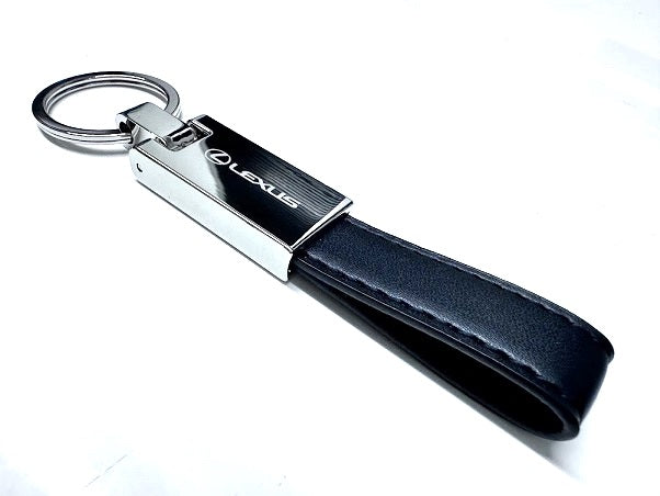 Lexus Black Leather Loop Luxury Key Chain – LexusBoutique.net | Lexus ...