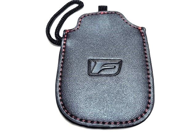 Genuine Lexus F-Sport Black Leather Smart Access Key Glove (Black Loop ...