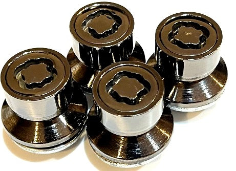 Genuine Lexus Japan 2024-2025 GX Premium Wheel Locks Set (Black Chrome ...