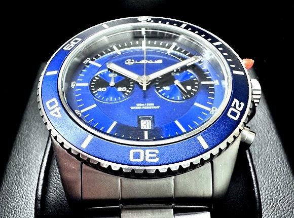 Lexus Structural Blue Chronograph Watch – LexusBoutique.net | Lexus ...
