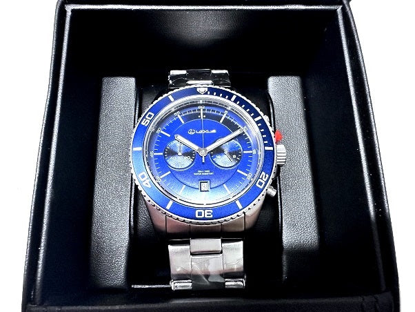 Lexus Structural Blue Chronograph Watch – LexusBoutique.net | Lexus ...