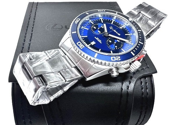 Lexus Structural Blue Chronograph Watch – LexusBoutique.net | Lexus ...