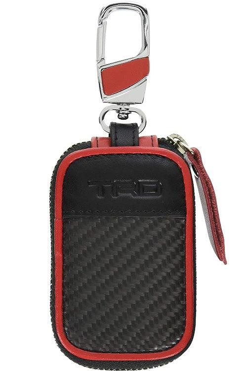 TRD JAPAN Carbon Pattern Smart Access Key Bag with Red Surround ...