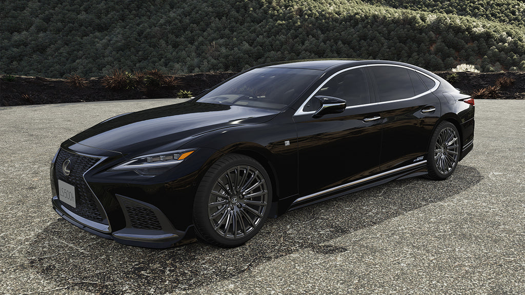 TRD JAPAN 2021-2023 Lexus LS 500/500h F-Sport Factory Painted Side Ski – LexusBoutique.net ...