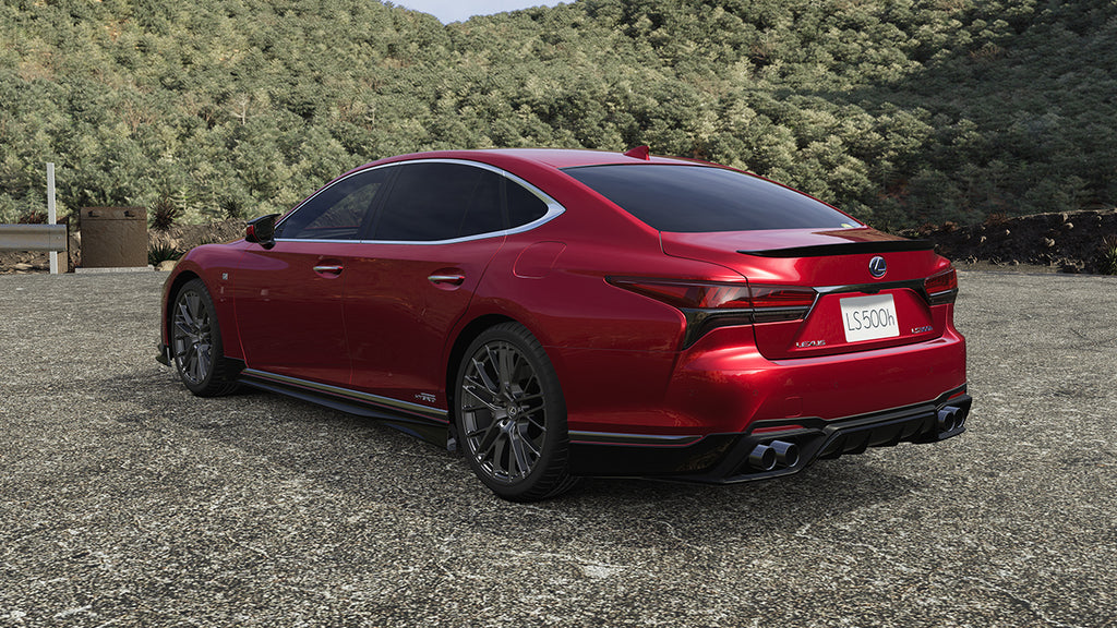 TRD JAPAN 2018-2025 Lexus LS 500/500h Factory Painted Rear Spoiler ...