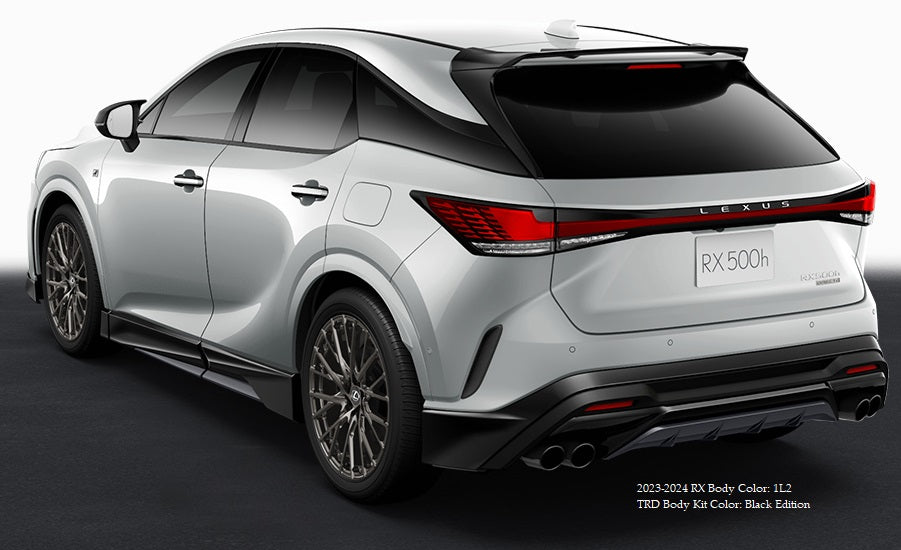 TRD JAPAN 2023-2025 Lexus RX F-Sport Factory Painted Rear Skirt with R ...