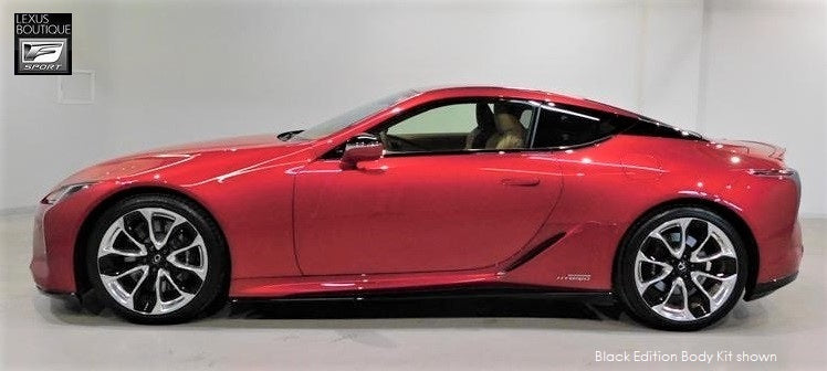 TRD JAPAN 2018-2024 Lexus LC 500/500h Rear Bumper Side Spoiler and Rea ...