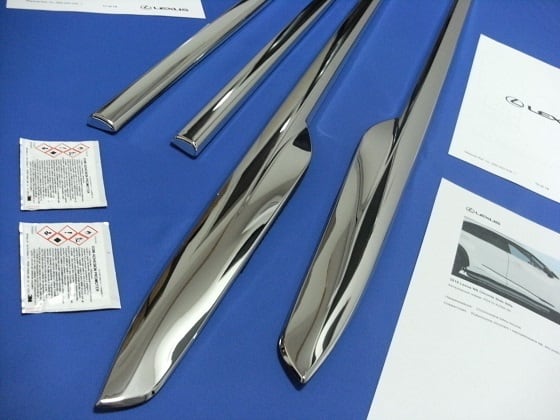 Genuine Lexus Europe 2015-2021 NX Chrome Body-Side Moldings ...