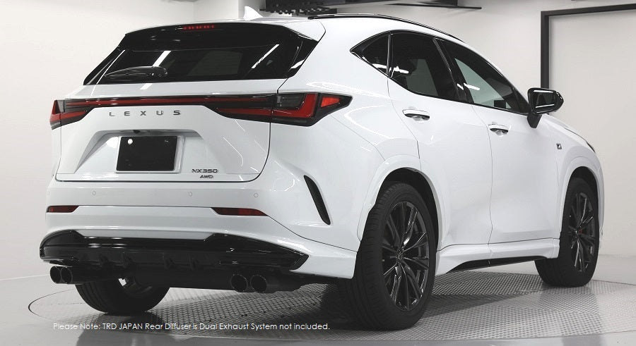 TRD JAPAN 2022-2025 Lexus NX F-Sport Factory Painted Rear Diffuser ...