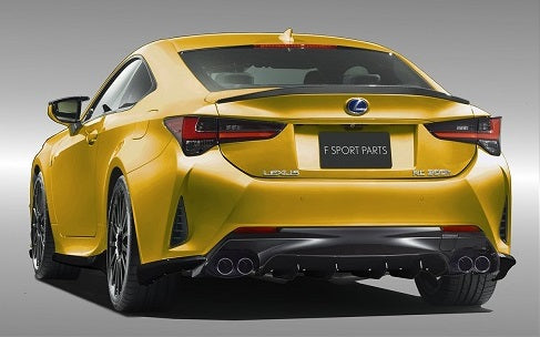 TRD JAPAN 2019-2025 Lexus RC Factory Painted Rear Diffuser Kit ...