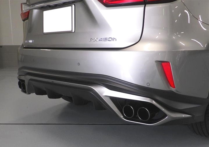 TRD JAPAN 2016-2019 Lexus RX Rear Diffuser Kit and Dual Exhaust System ...