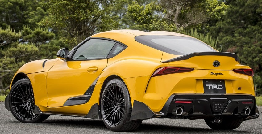 TRD JAPAN 2020-2025 Toyota GR Supra CFRP Carbon Fiber Trunk Spoiler Ki ...