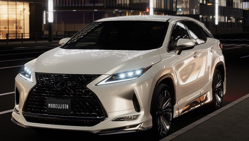 Genuine Lexus Japan 2020-2022 RX/RX-L Front Spoiler Kit (UNPAINTED) wi ...