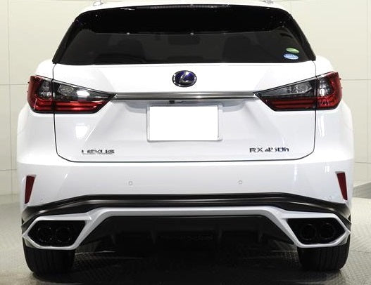 TRD JAPAN 2016-2019 Lexus RX Rear Diffuser Kit and Dual Exhaust System ...