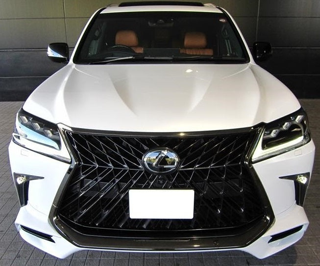 Genuine Lexus Japan 2020-2021 LX 570 Sport Edition Front Spoiler Kit w ...