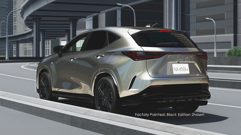 TRD JAPAN 2022-2023 Lexus NX F-Sport Factory Painted Rear Diffuser ...