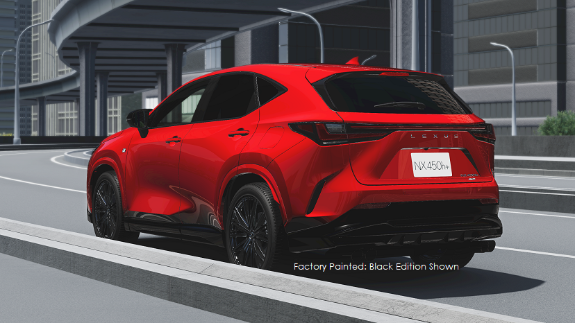 TRD JAPAN 2022-2025 Lexus NX F-Sport Factory Painted Rear Diffuser ...