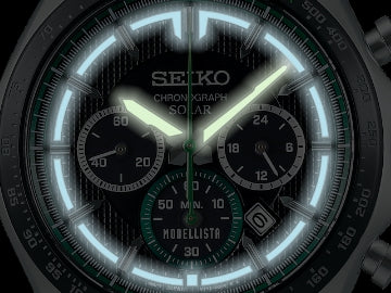 SEIKO × MODELLISTA Premium Solar Drive Premium Chronograph Watch ...