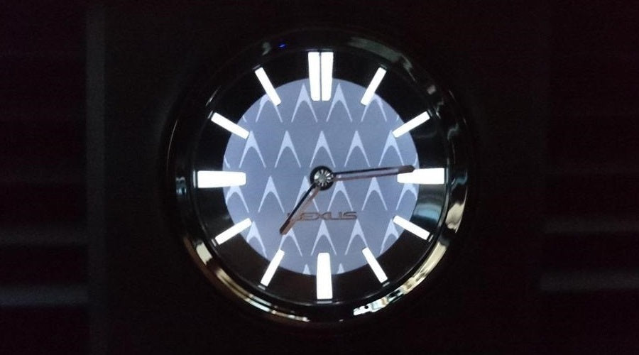 Genuine Lexus Japan 2020-2022 RX/RX-L Arrow Head Premium Clock ...