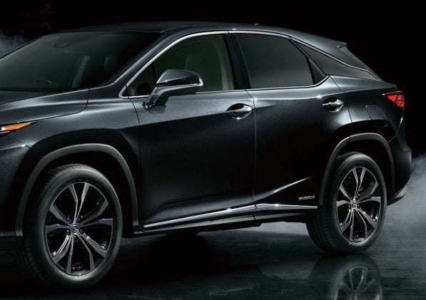 Genuine Lexus Japan 2016-2022 RX/RX-L Chrome Body-Side Moldings (Set o ...