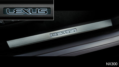Genuine Lexus Japan 2015-2021 NX Illuminated Door Scuff Plate Set ...