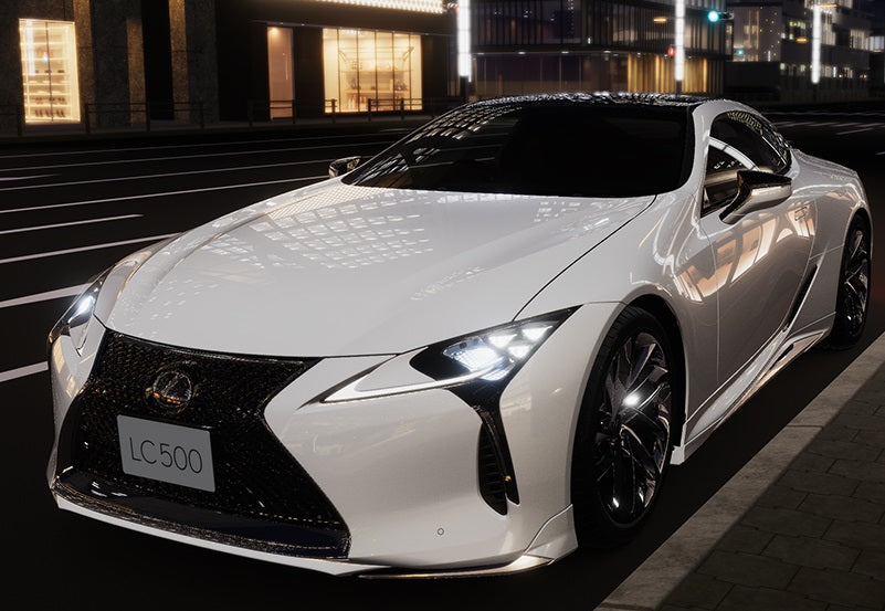 Genuine Lexus Japan 2018-2025 LC Factory Painted Front Spoiler Kit wit ...