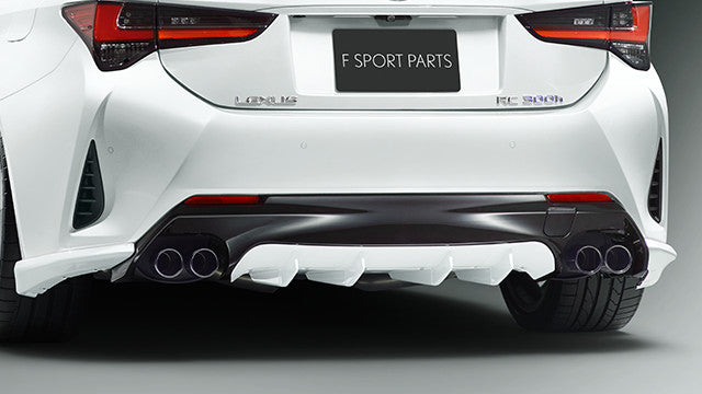 TRD JAPAN 2019-2025 Lexus RC Factory Painted Rear Diffuser Kit and Dua ...
